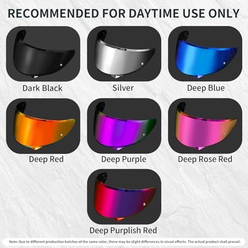 PSLER HJ-34P Visor - HJ-34P Visor Tinted C10 Helmet Visor Pinlock-Ready ...