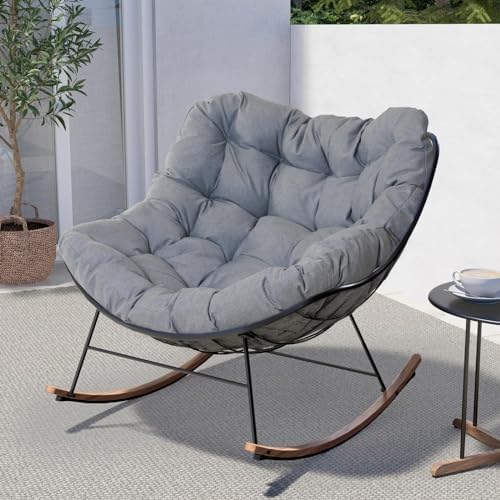 Amazon.com: Grand patio Outdoor Rocking Chair Patio Lounge Rocking ...