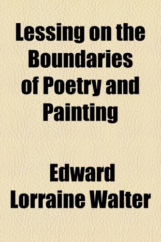 Buy Lessing on the Boundaries of Poetry and Painting Book Online at Low ...