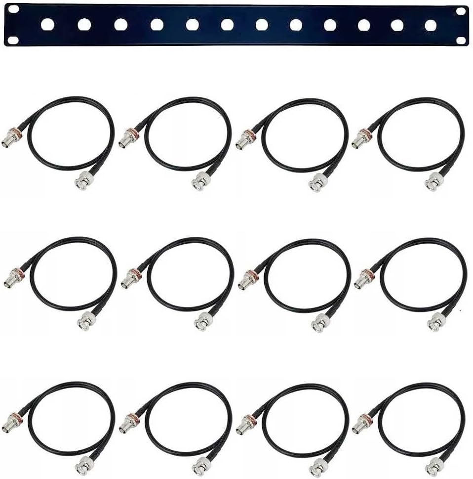 Amazon.com: JTLAU 19inch Antenna Rack Mount Kit for Wireless Microphone ...