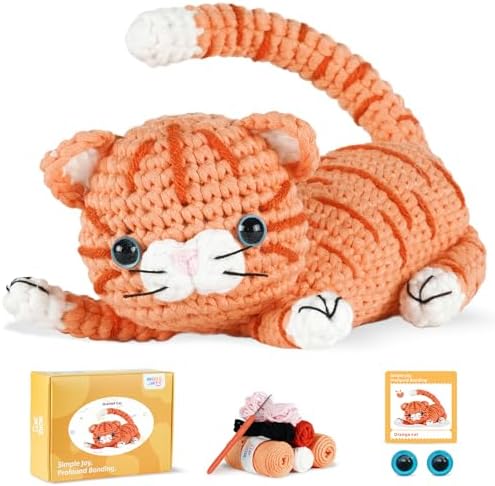 Amazon.com: MOREJMTT Crochet kit for Beginners Adults, Learn to Crochet ...