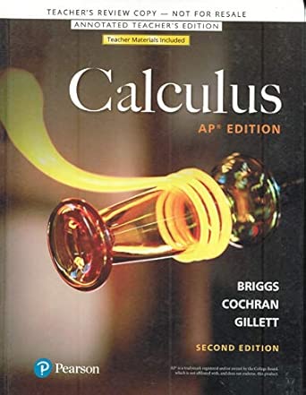 Calculus Annotated Teacher's Edition (AP Edition/2nd Edition) : Amazon ...