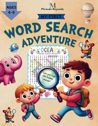Amazon.com: My First Word Search Adventure for Kids Ages 4-8: "40 ...