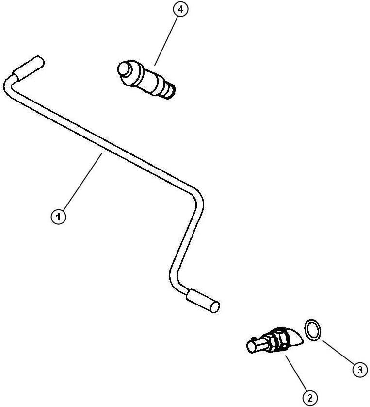 Amazon.com: Genuine Mopar Breather Hose - 53031667AC : Automotive