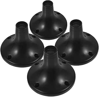Levemolo Stable Outdoor Lighting Base 4pcs Plastic Garden Lamp Post ...