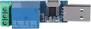 Amazon.com: LCUS 1 Type USB Relay Module, USB Smart Control Switch ...