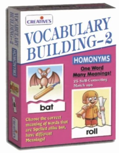 Creative Educational Aids 0916 Learning to Read - Homonyms : Amazon.in ...