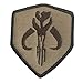 Amazon.com: Tactical Movie Skull Shield Mercenary Bounty Hunter Badge ...