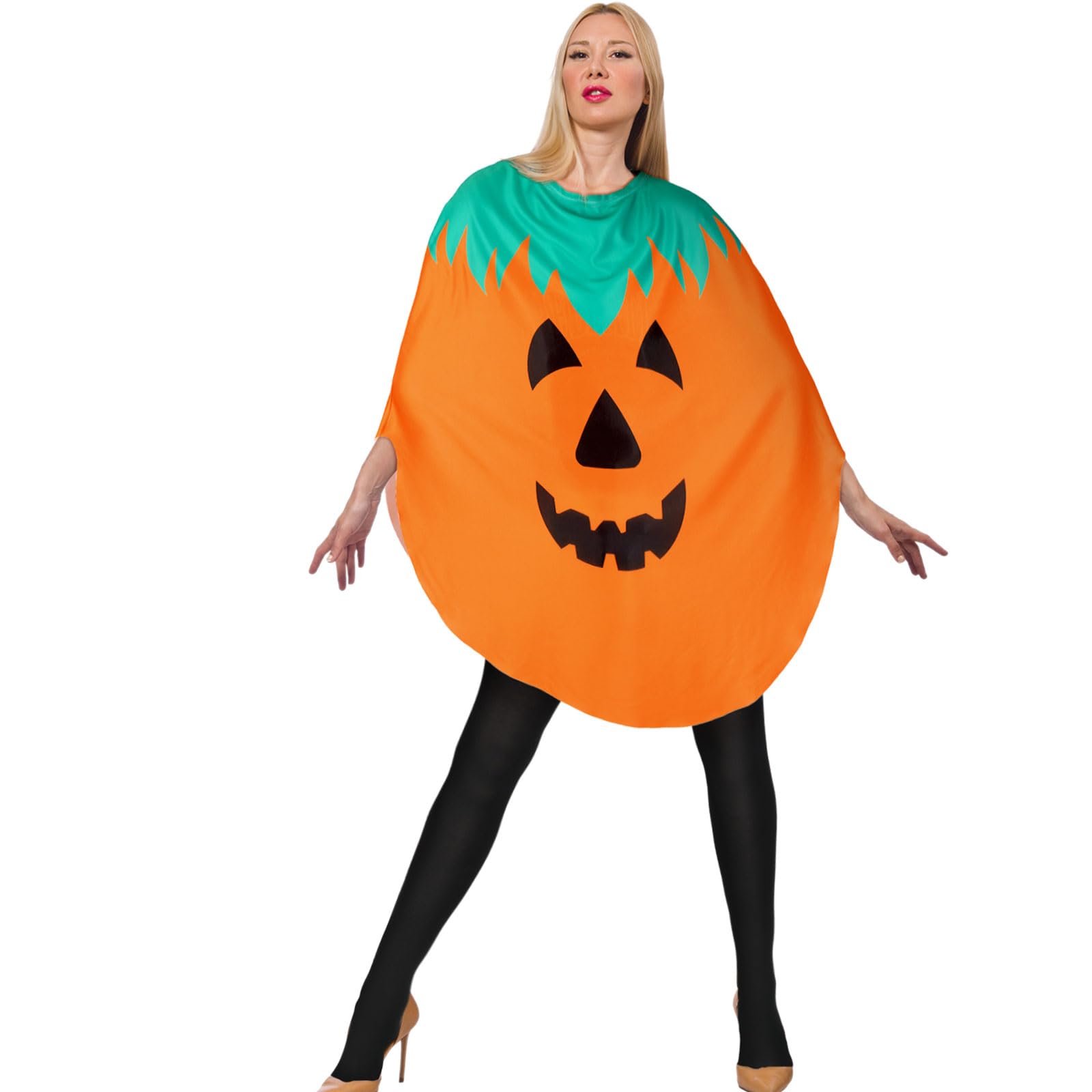 Amazon.com: Lewtemi 2 Pcs Halloween Adult Pumpkin Costume Set Pumpkin ...