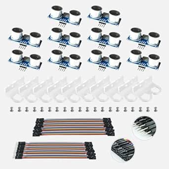Amazon.com: SmartSense 10PCS Ultrasonic Sensor Kit with Mounting ...