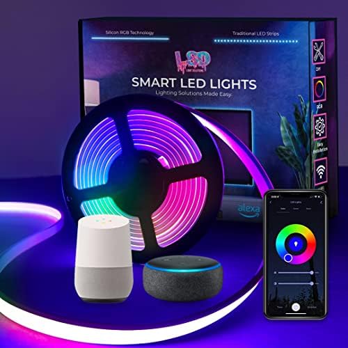Amazon.com: LSD LIGHT SOLUTIONS, LLC DOT Free LED Strip Lights 16.5ft ...