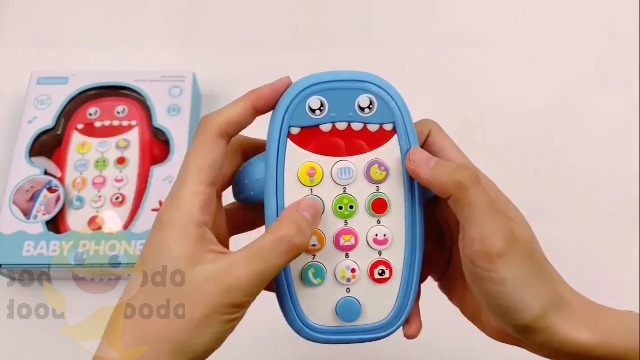 Pinkfong Baby Shark Pop Up Toy Smart Phone With Kids Songs