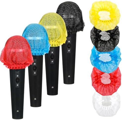 Amazon.com: Microphone Cover, 200 Pcs Disposable Mic Covers for ...