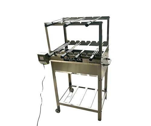 Bacana Grills Stainless Steel Brazilian BBQ Vertical Charcoal Grill ...