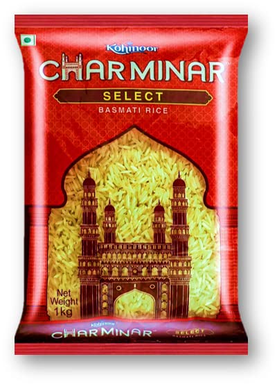 Kohinoor Charminar Select Basmati Rice 1Kg Unique : Amazon.in: Grocery ...