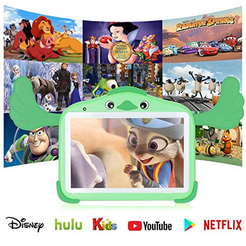 Snapklik.com : Y10 10-Inch Kids Tablet, Green, 32GB ROM, Android 11 ...
