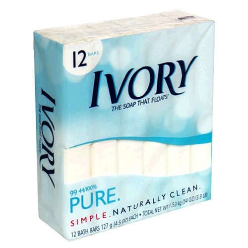Amazon.com : Ivory Bar Soap, Simply Ivory, Packaging May Vary, 12-4.5 ...