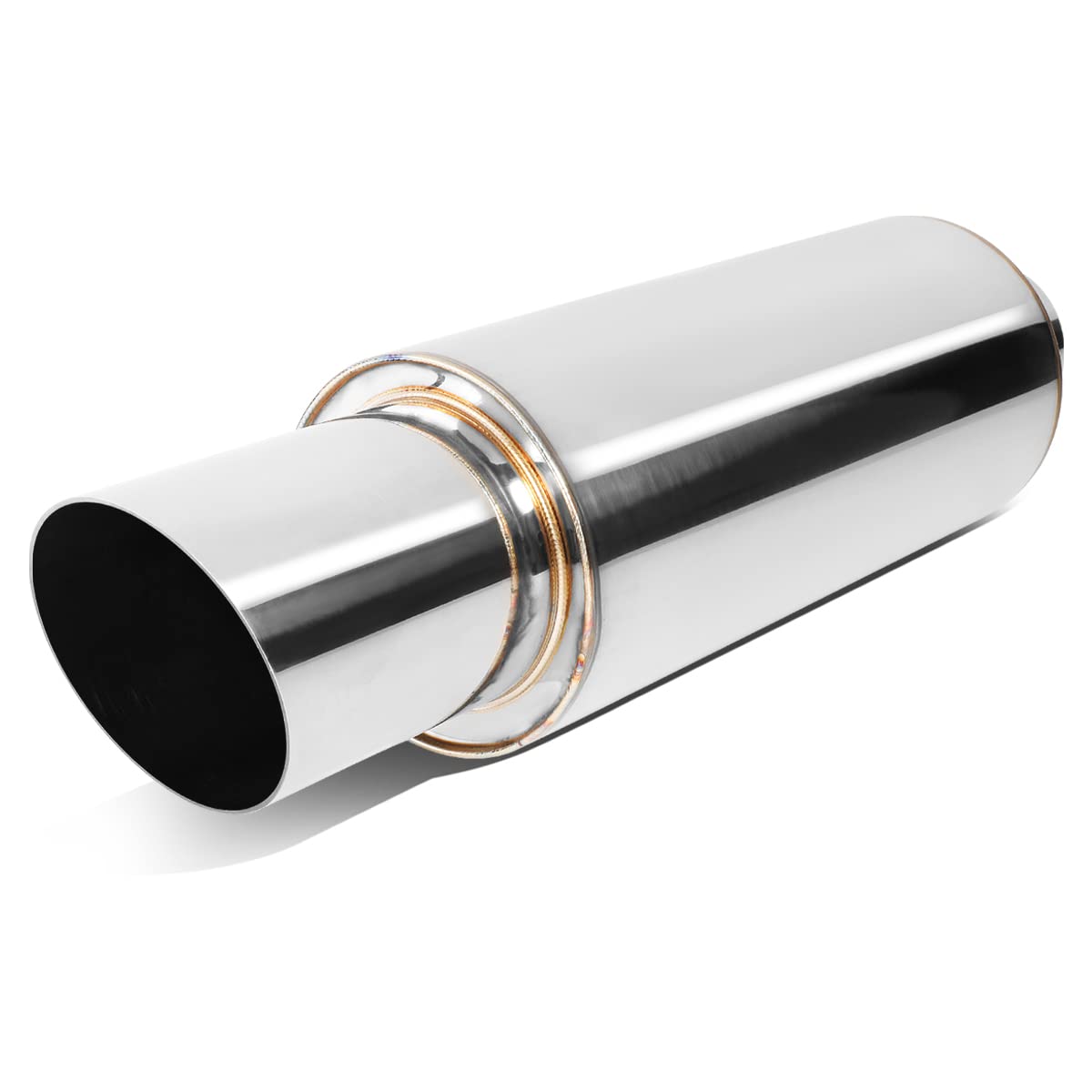 Amazon.com: Auto Dynasty Universal 2.25 Inches Straight-Through Muffler ...