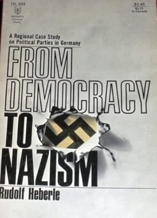 From democracy to nazism A Regional Case Study on Political Parties in ...
