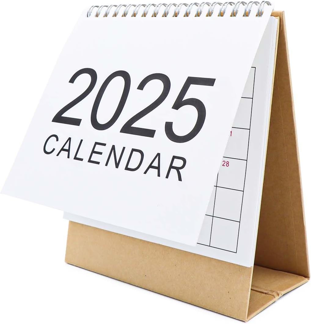 2025 Standing Desk Calendars Small Stand Up Desk Calendar 2025 ...