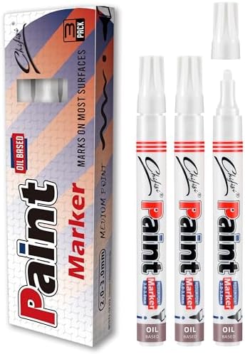 Amazon.com: Chifisi Permanent Paint Marker Pens - 3 Pack Single color ...