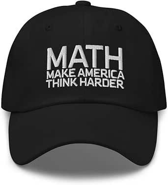 CreativeTees4You Math Make America Think Harder Funny Parody ...