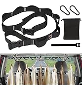 Amazon.com: Dexspoeny 5pcs Car Clothes Hanger Bar Set, Portable Car ...