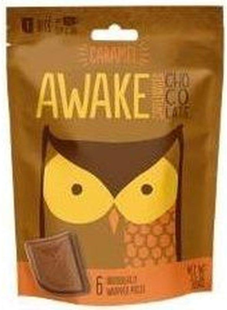 Amazon.com : Awake Caffeinated Chocolate Energy Bites (Milk Chocolate ...