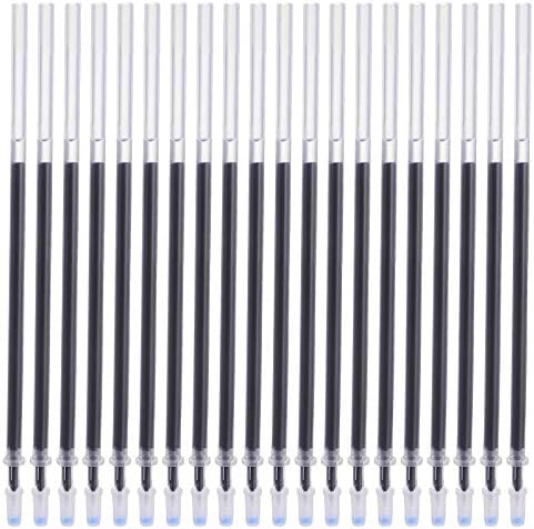 NUOBESTY 100pcs Black Gel Pen Refills 0. 5mm Ballpoint Ink Pen Refills ...