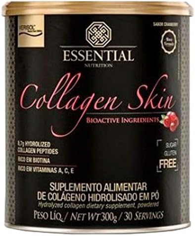 Collagen Skin Verisol Cranberry - 300 Gramas - Essential | Amazon.com.br