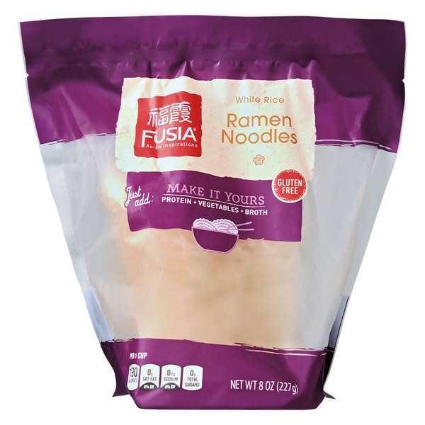 Amazon.com : Fusia White Rice Ramen Noodle - 8 oz (227g) : Grocery ...