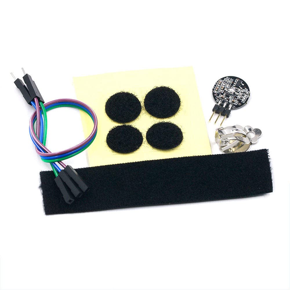 Pulse Sensor Kit for arduino Pulsesensor Heart Rate Module with Fitting ...
