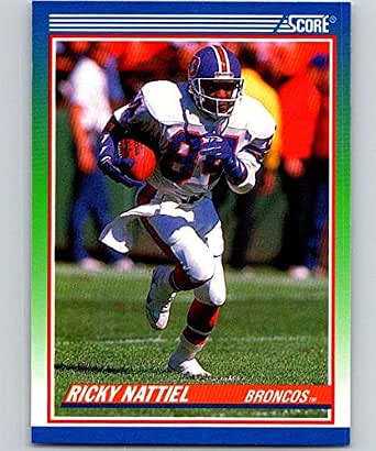 Amazon.com: 1990 Score Football #432 Ricky Nattiel Denver Broncos ...