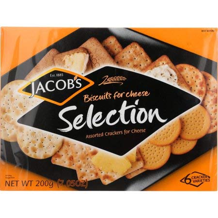 Amazon.com: Jacob's Biscuits for Cheese Selection (Pack of 1)