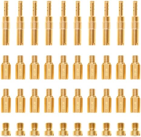 Amazon.com: Bestmoy 30-PCS Carburetor Main Jet Kit, Includes 20 Main ...