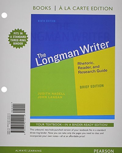 Buy The Longman Writer + New Mywritinglab With Etext Access Card: Books ...