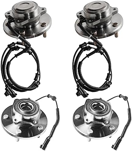 Amazon.com: ALLCOMBO Front and Rear Wheel Bearing Hub for 2008 2009 ...