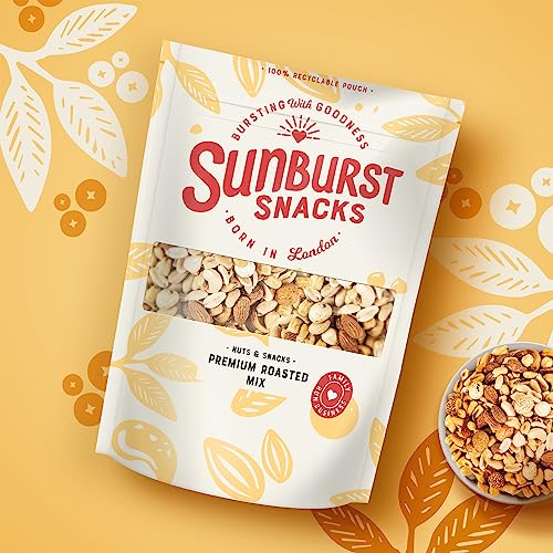 Sunburst Snacks Roasted & Salted Premium Nut & Corn Mix, 1KG ...