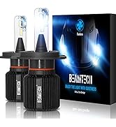 Amazon.com: BEAMTECH H13 LED Headlight Bulbs, 8000LM 40W Fanless CSP ...