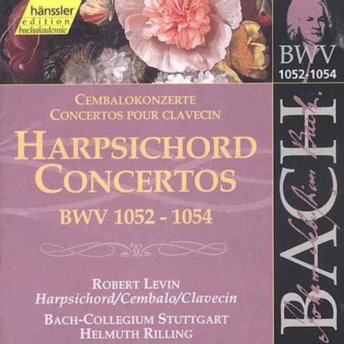 Harpsichord Concertos 1 - J.S. Bach, Robert Levin, Helmuth Rilling ...
