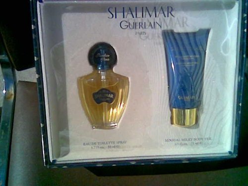 Amazon.com : SHALIMAR FOR WOMEN BY GUERLAIN GIFT SET - 1.7 OZ./50 ML ...