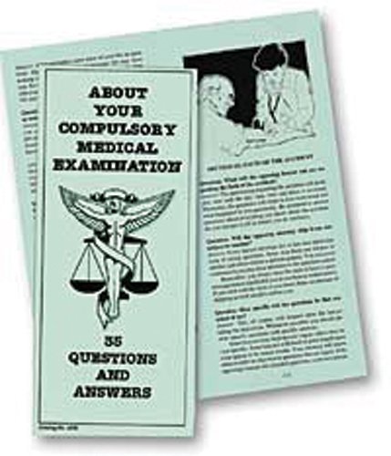 About Your Compulsory Medical Examination: 35 Questions and Answers ...