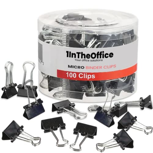 Snapklik.com : 1InTheOffice Micro Binder Clips