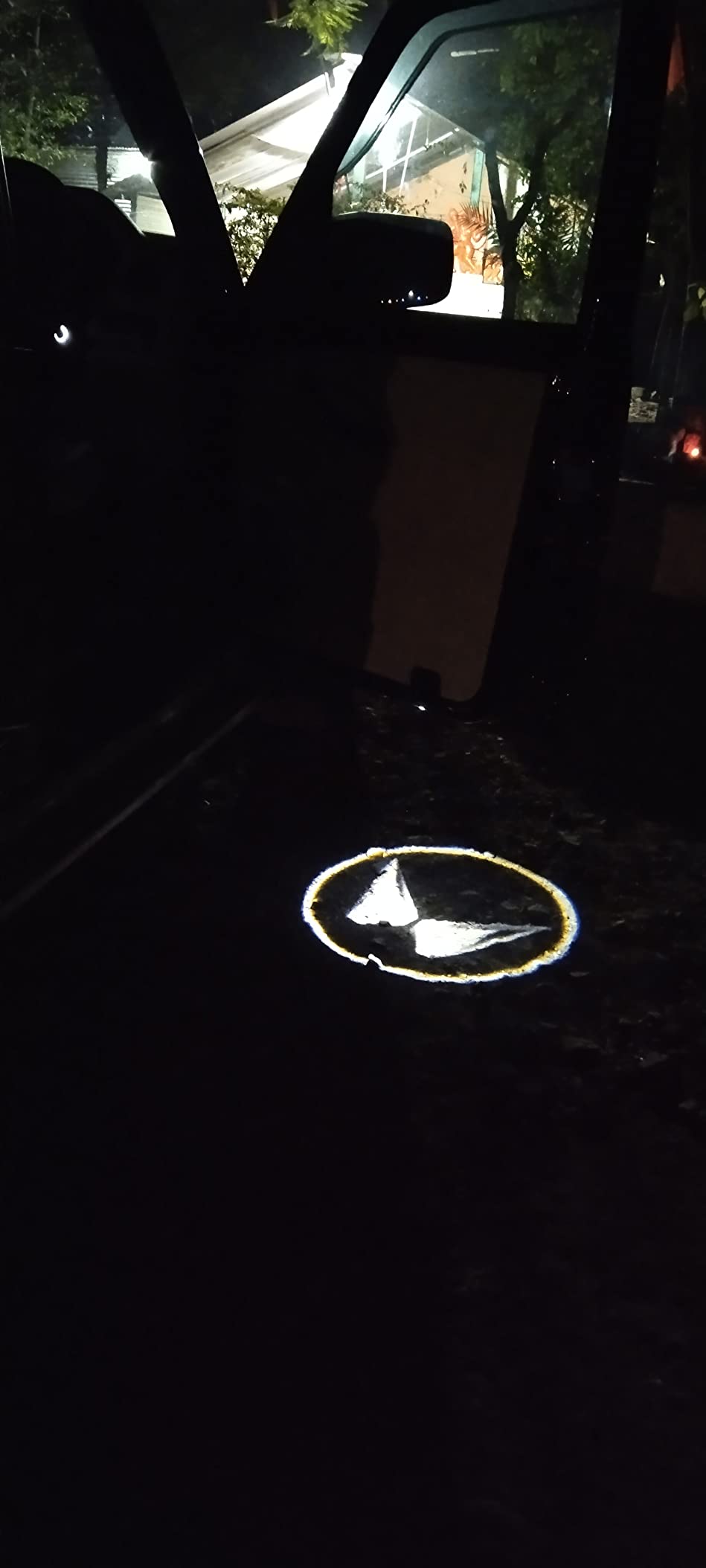 Automaze Wireless Car Welcome Logo Shadow Projector Ghost Lights Kit ...