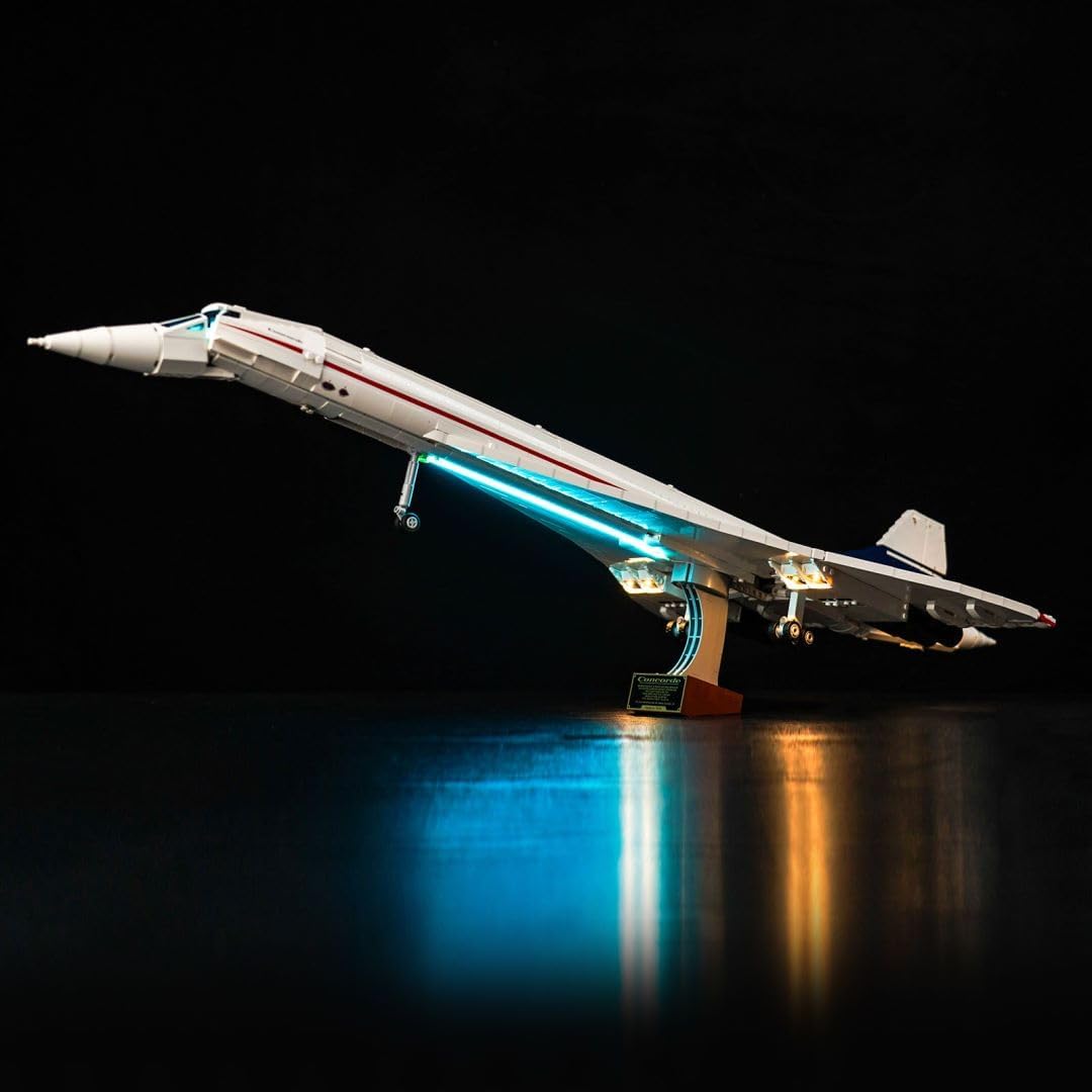 Amazon.com: Hilighting Upgraded Led Light Kit for Lego Airbus Concorde ...