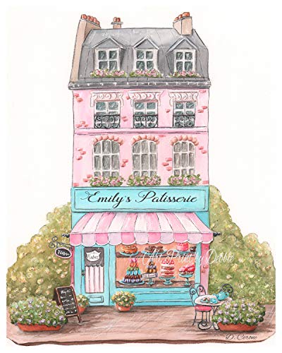 French Pastries Drawings