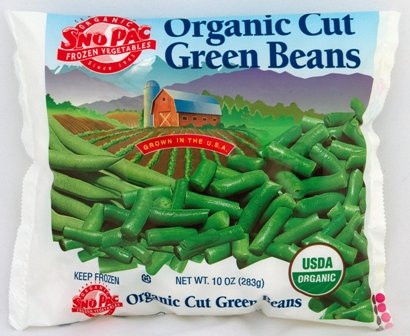 Amazon.com: Organic Frozen Green Beans, 10 Ounce Bag : Grocery ...