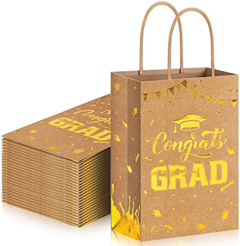 Amazon.com: TaoBary 24 Pcs White Blue Red 2024 Graduation Gift Bags ...