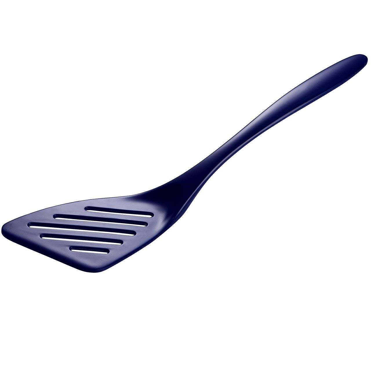 Amazon.com: Gourmac Cobalt Blue Melamine Slotted Turner 12.5": Slotted ...