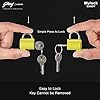 Godrej Locks I Mylock Candy I Bag Lock I 2 Keys I ABS Body I Trumeric ...